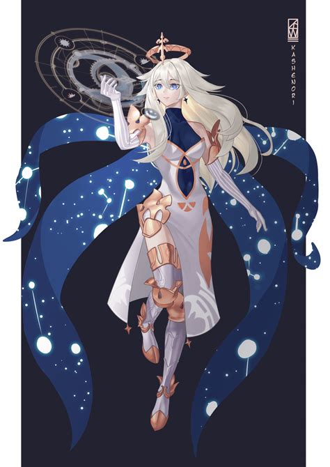 Adult Paimon Concept Fanart R Genshin Impact