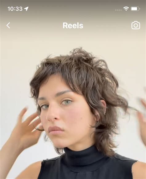Modern Mullet Thick Wavy Hair Middle Aged Mullet Wolfette Haircut