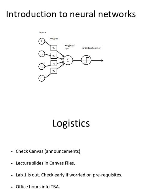 Intro To Neural Networks Pdf Artificial Neural Network Algorithms