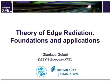 Basic Theory Of Edge Radiation