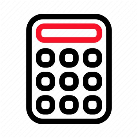 Calculator Math Science Computation Numbers Icon Download On