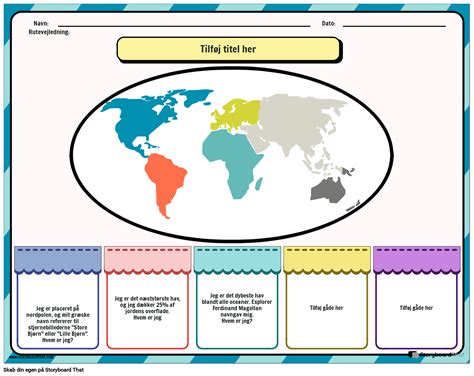 Riddle Oceans Arbejdsark Storyboard Por Da Examples