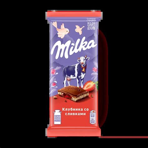 Шоколад молочный Milka Мммах с молочно-карамельной начинкой и ...
