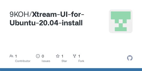Github Koh Xtream Ui For Ubuntu Install