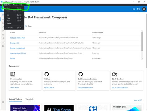 Backup Functionality · Issue 8528 · Microsoftbotframework Composer