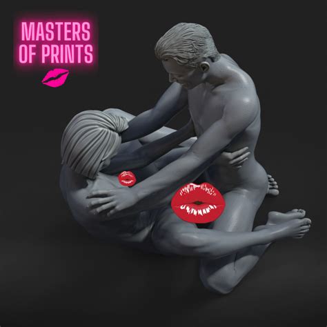 3d Printable Sex Nsfw Erotic Miniature 75 Mm Scale By Master