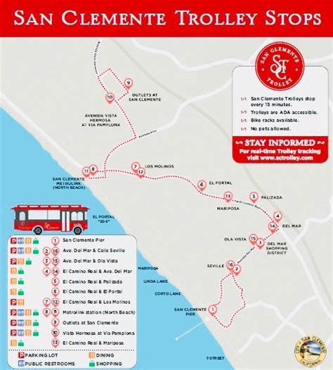 San Clemente Trolley Guide Summer 2018 South Oc Beaches