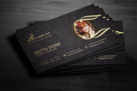 طرح کارت ویزیت سالن زیبایی و آرایش کد محصول 144157