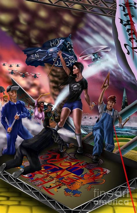 Working Class Heroes Digital Art By Artorius Towers Pixels