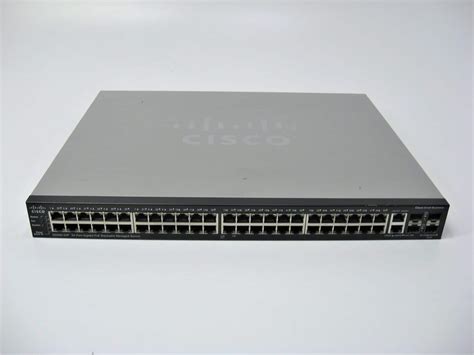 cisco sg500 52p k9 v06 52 port gigabit poe stackable managed switch