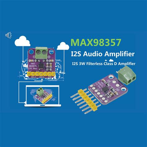 Max98357 I2s 3w Classe D Amplificateur Interface De Rupture Dac