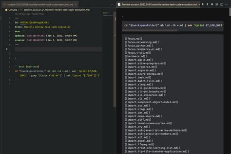 dendron s fork of markdown preview enhanced allow live code