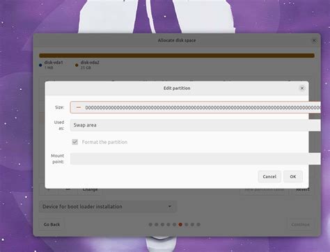 Partition Dialog Size Constraints · Issue 1502 · Canonicalubuntu Desktop Installer · Github
