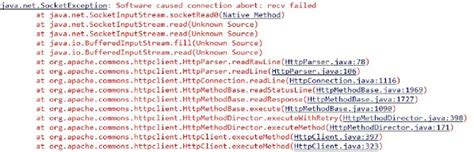 How To Fix Java Net SocketException Software Caused Connection Abort