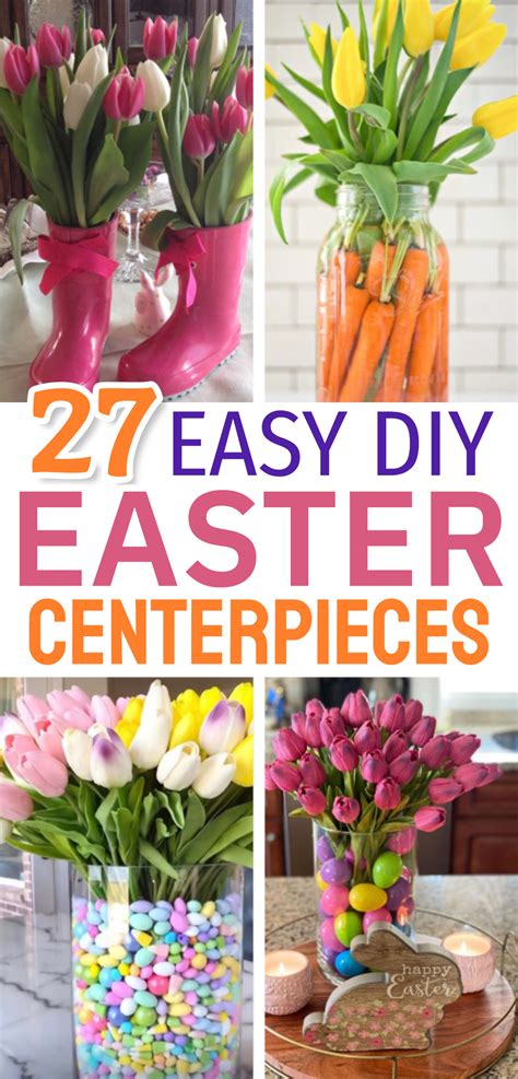 27 Stunning Diy Easter Centerpieces To Bring A Pop Of Spring To Your Table