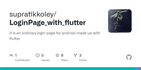 Github Supratikkoley Loginpage With Flutter It Is An Ordinary Login Page For Android Made Up