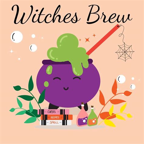 Witches Brew Cartoon Style Isolated 14554699 Vector Art At Vecteezy