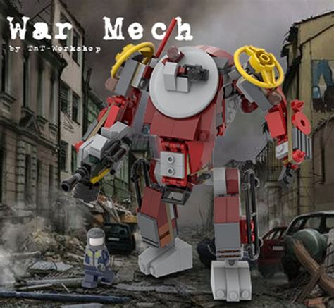 Lego Moc War Mech By Tnt Workshop Rebrickable Build With Lego