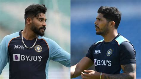 Umesh Yadav Mohammed Siraj Give Audition In India Nets With Fiery