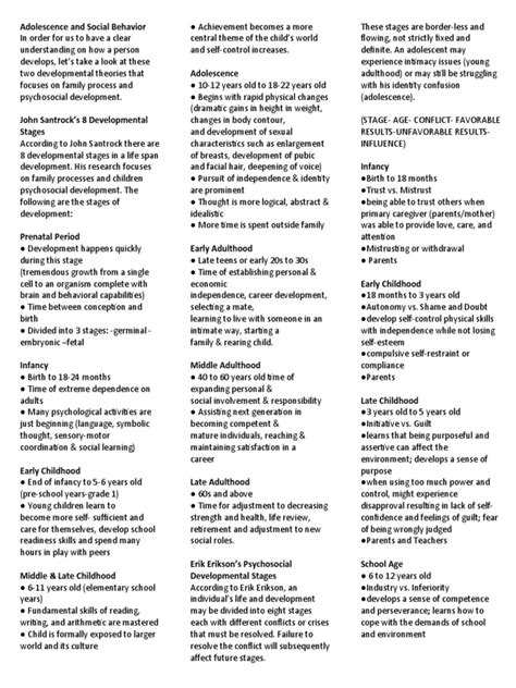 Perdev Week 4 8 Pdf Adolescence Stress Biology
