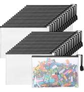 Jetec 32 Pcs Mesh Zipper Bags Toy Storage Bags Bikini