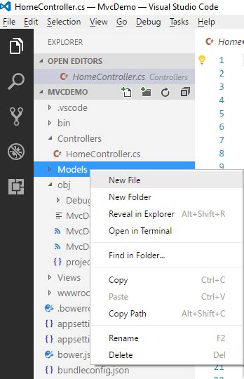 Crud Operation With Aspnet Core Mvc Using Visual Studio Code And Entity