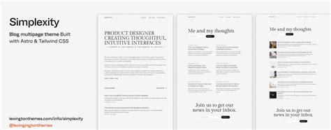 Michael Andreuzza On Linkedin Simplexity Blog Multipage Theme Built