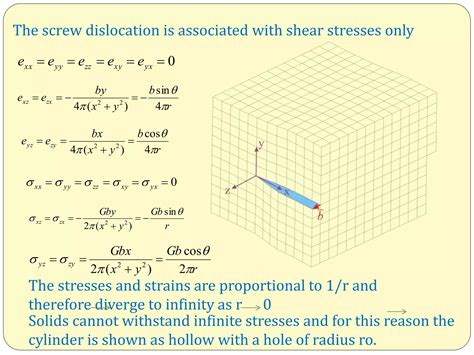 Stress Fields Around Dislocation Pptx