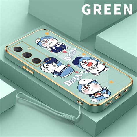 Jual Somyee Softcase Untuk For Samsung Galaxy A Doraemon Mewah Elektroplating Casing Penutup
