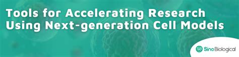 Tools For Accelerating Research Using Next Generation Cell Models