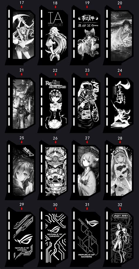 Customized ARGB GPU Holder V Pin Sync Graphics Card Holder Etsy