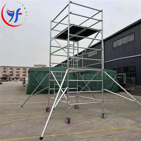 Wholesale YF CE Work Platforms Mobile Elevator Automatic Scaffolding With Electric Lift Staging
