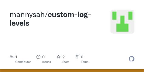 Github Mannysahcustom Log Levels