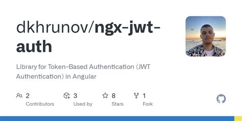 Github Dkhrunovngx Jwt Auth Library For Token Based Authentication