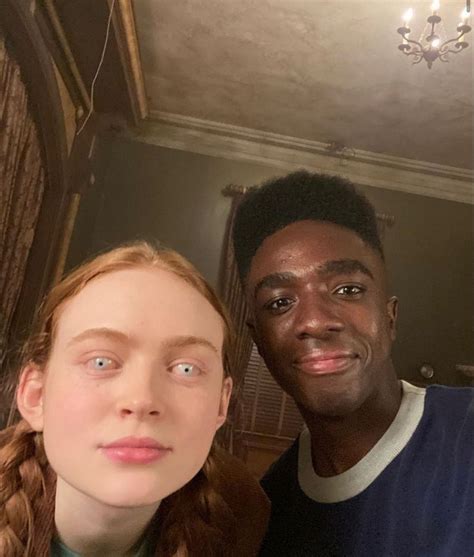 Noah And Millie On Set Artofit