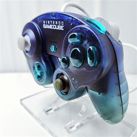 Tinted Clear Gamecube Controller Sage Customs