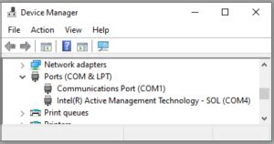 Identify Your Devices COM Port With Device Manager TAL Technologies