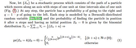 Homework And Exercises Classical Random Walk Equation Confusion