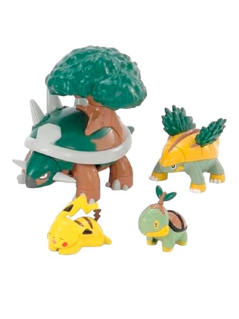 Pokemon Model Kit Torterra Evolution Set Game Cool Tienda De