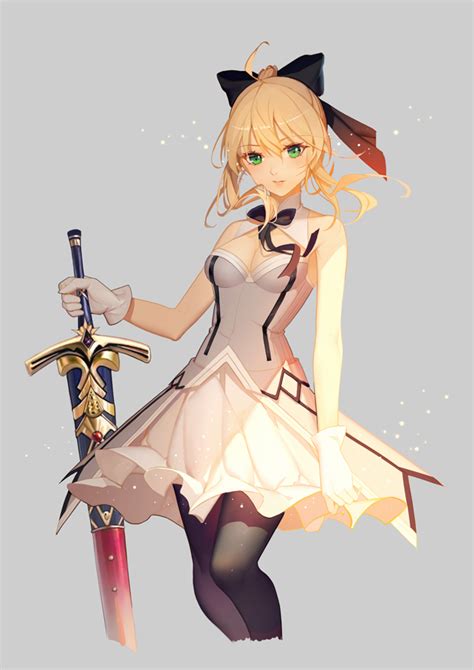 Artoria Pendragon And Saber Lily Fate And More Drawn By Lark Danbooru
