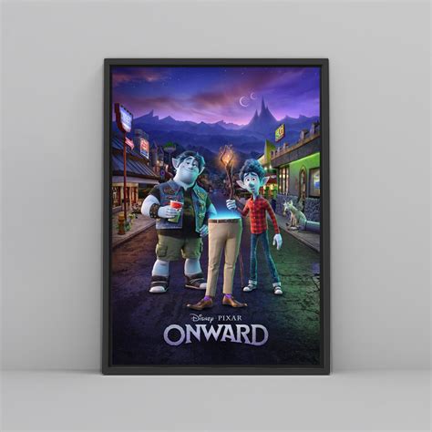 Pixars Latest Onward Posters