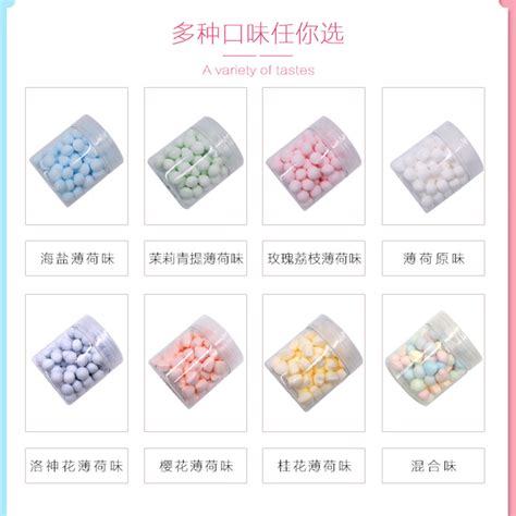 亲嘴糖接吻薄荷糖果网红盒装约会无糖含片清嘴香体糖热巴同款随身虎窝淘