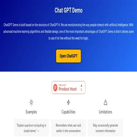 Chat Gpt Demo Tools Ai Powered Chat Gpt Demo Tools Ai Powered