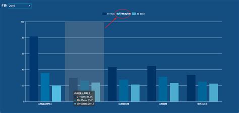 echarts柱状图表标题的位置竖立在y轴上 segmentfault 思否