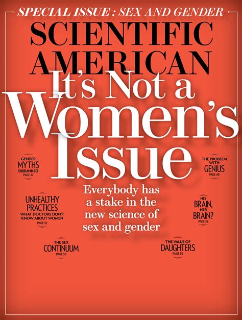 The New Science Of Sex And Gender Scientific American