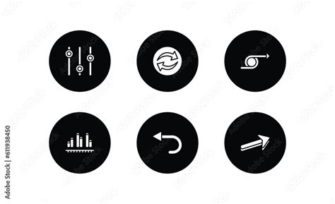 User Interface Filled Icons Set User Interface Filled Icons Pack Included Box Plot Continuous