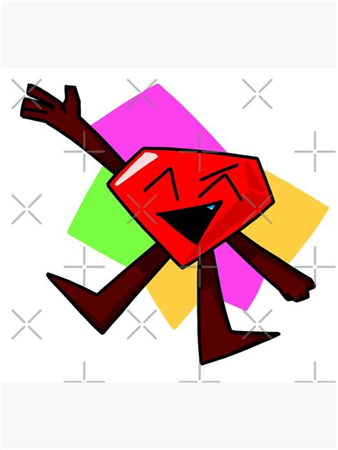 Ruby From BFB Sticker For Sale By Spiff O Matic Redbubble