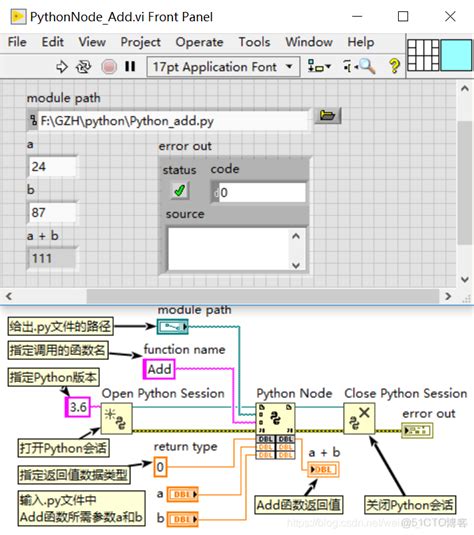 2020 Labview Python接口 Labview调用pythonmob6454cc6f4a4e的技术博客51cto博客