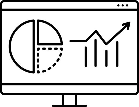 Line Icon For Web Analytics Vector Art At Vecteezy