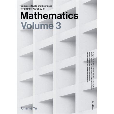 Edexcel IGCSE Mathematics Goodread Publishing 優閱出版